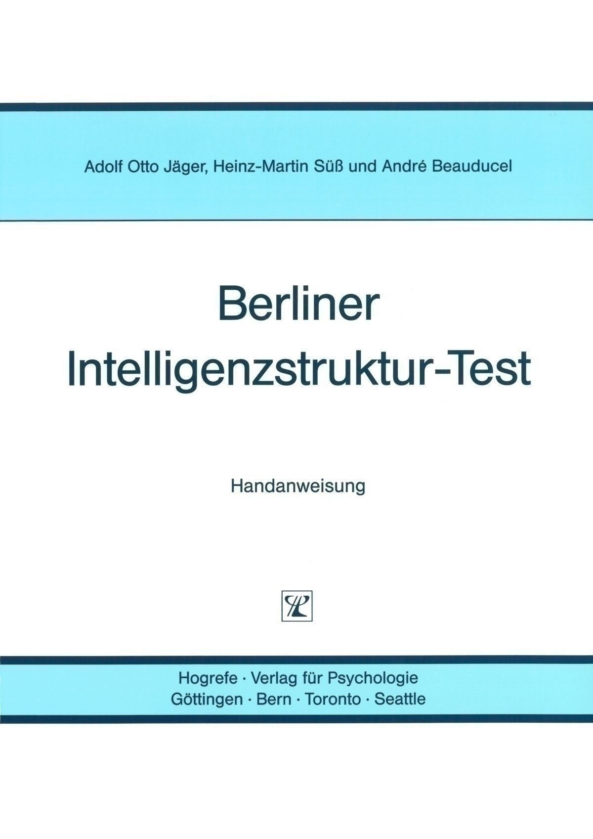 BIS-Test - Berliner Intelligenzstruktur-Test | Testzentrale