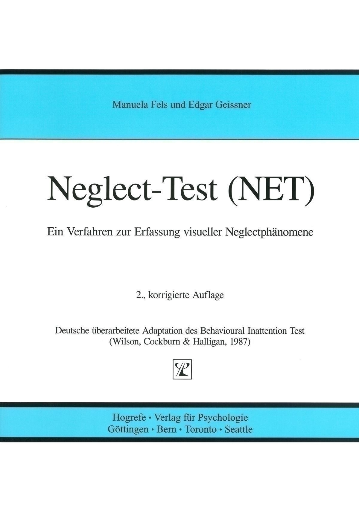 NET - Neglect-Test – Hogrefe Verlag