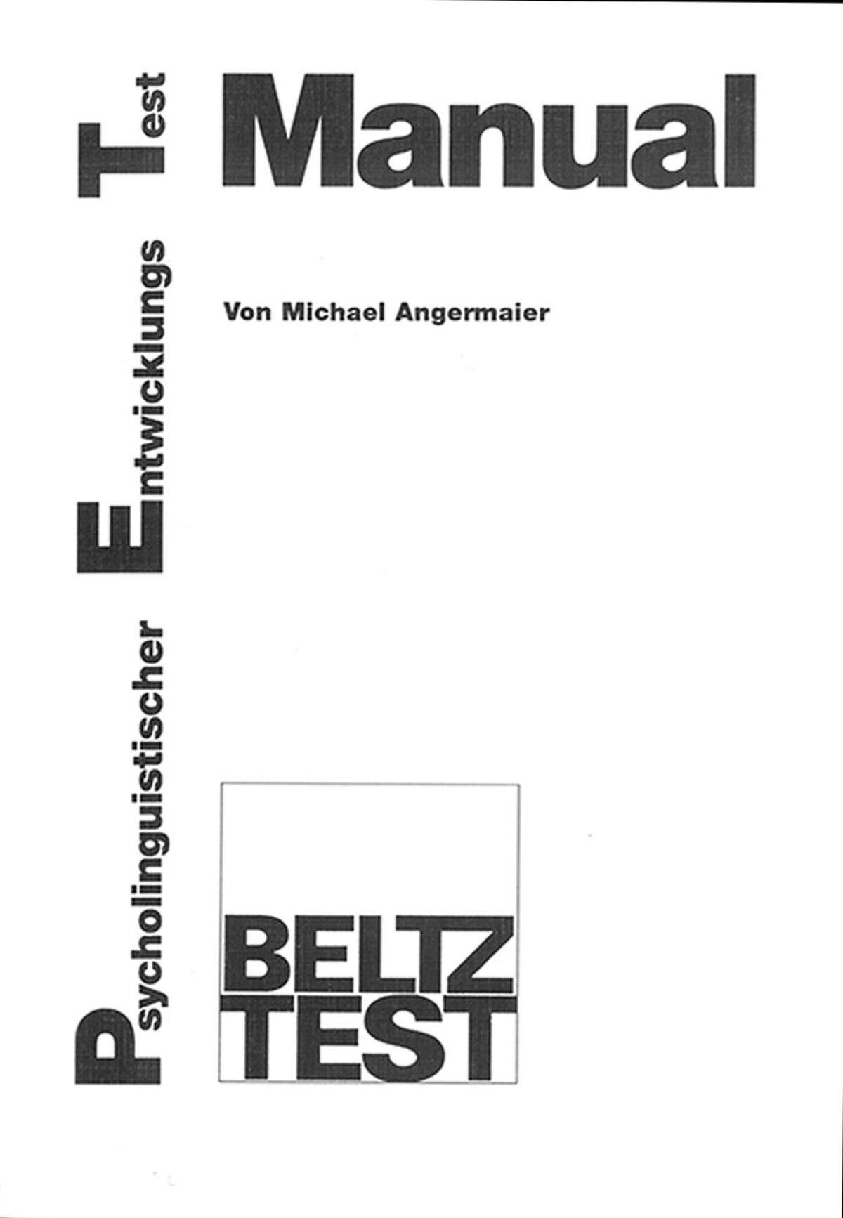 PET - Psycholinguistischer Entwicklungstest | Testzentrale