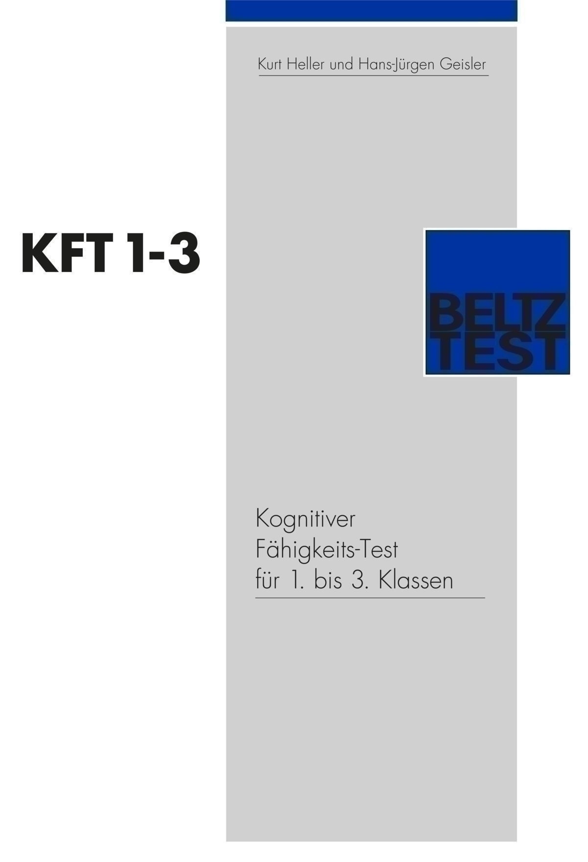 KFT 1-3 - Kognitiver Fähigkeitstest für 1. bis 3. Klassen | Testzentrale