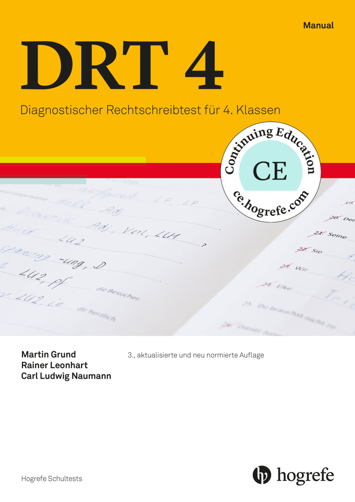 DRT 4 - Diagnostischer Rechtschreibtest für 4. Klassen | Testzentrale