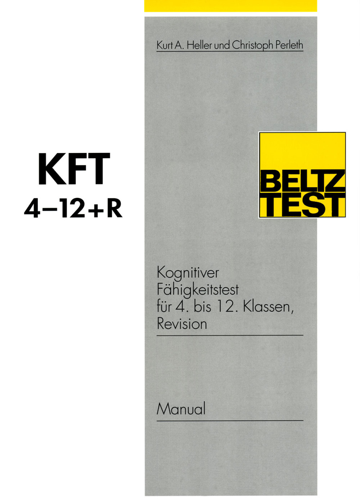 KFT 4-12+ R - Testheft KFT 5-12+R, Form A | Testzentrale