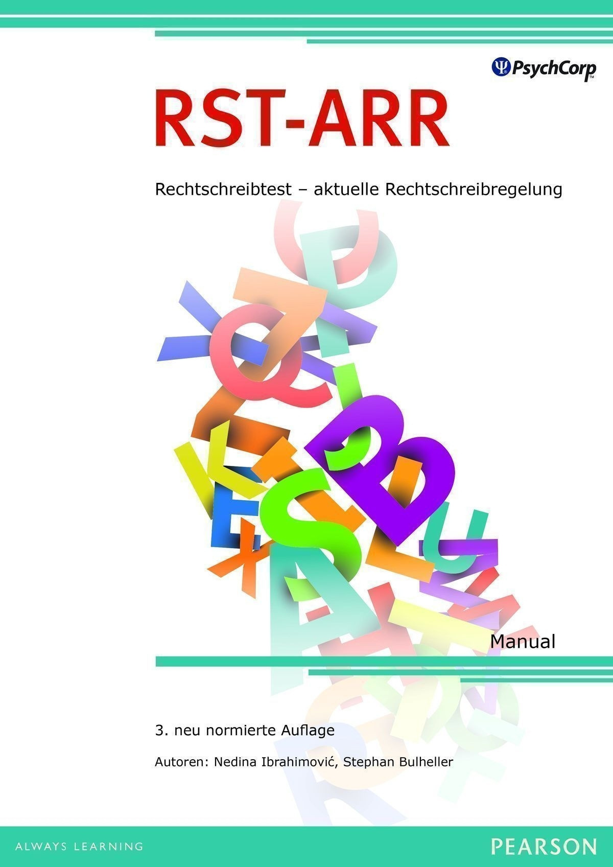 RST-ARR - Rechtschreibtest – Aktuelle Rechtschreibregelung | Testzentrale