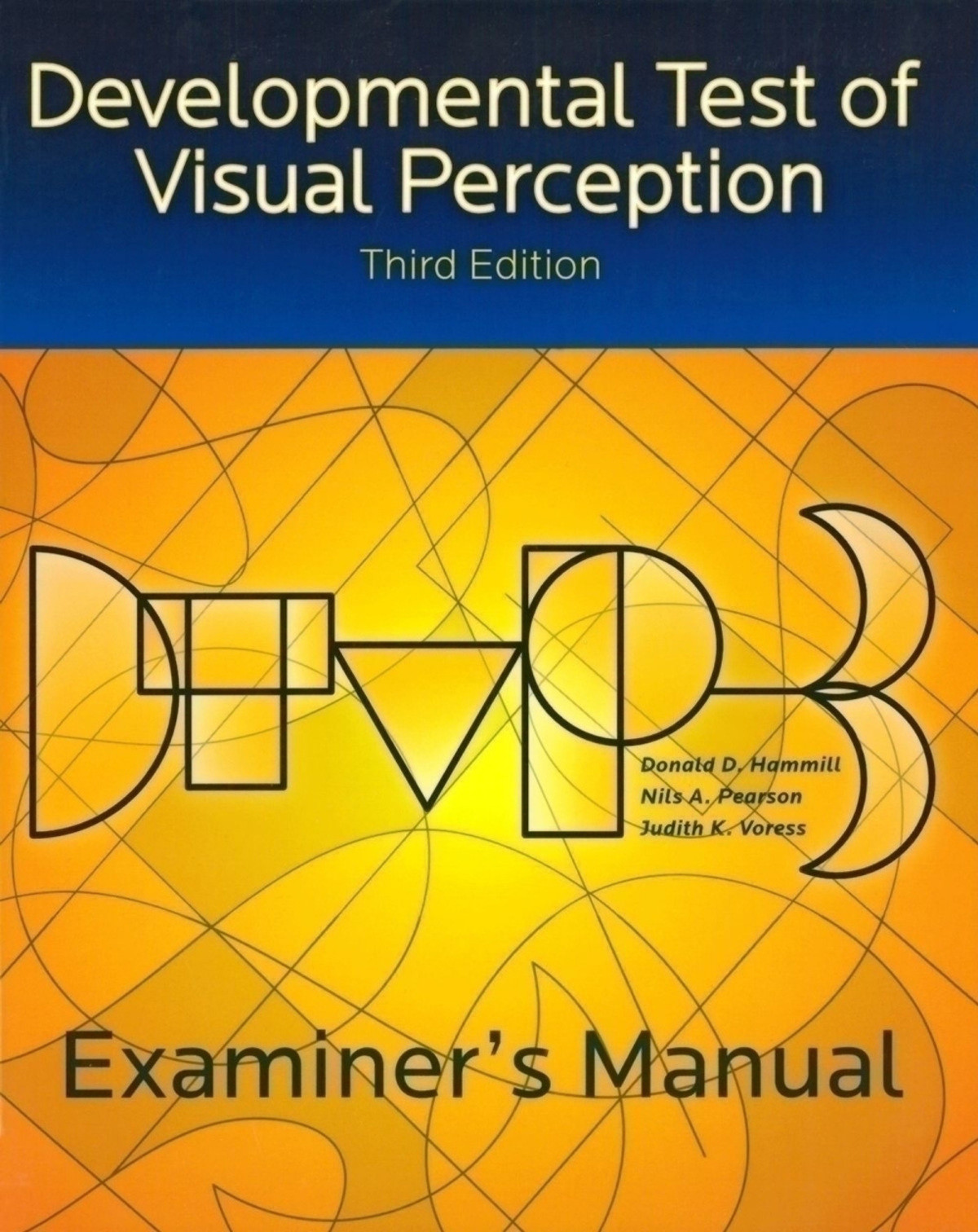 DTVP-3 - Complete kit includes: Examiner’s Manual, Picture Book, 25 ...