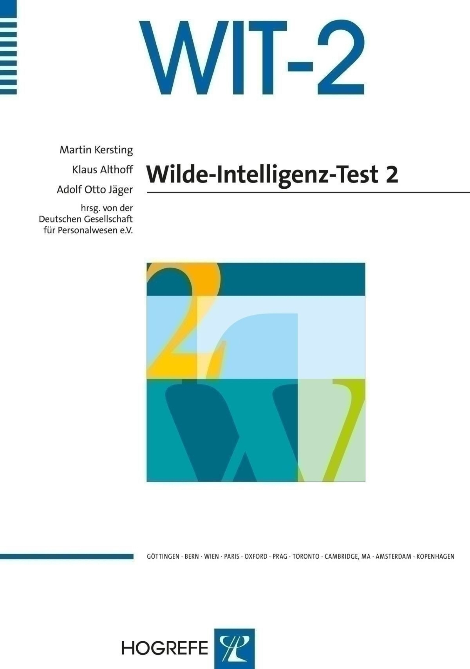 WIT-2 - Wilde-Intelligenz-Test 2 | Testzentrale