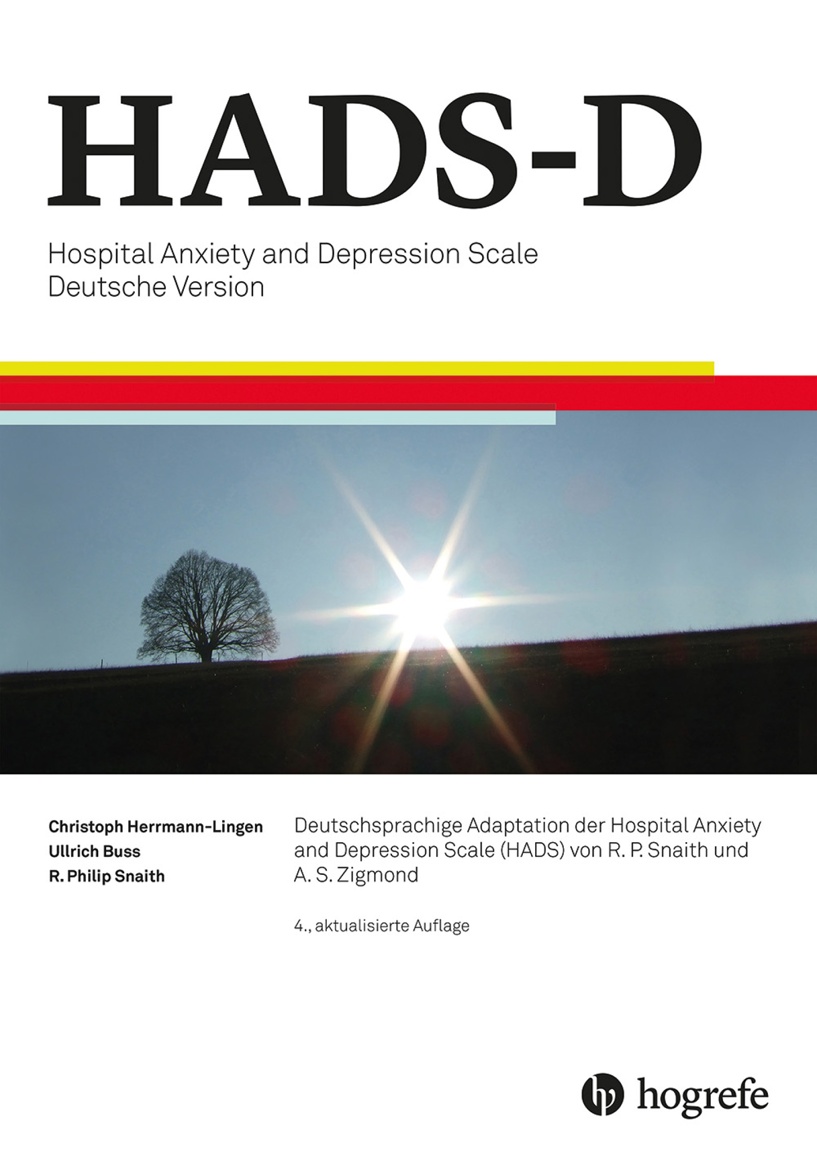 HADS-D - Hospital Anxiety and Depression Scale - Deutsche Version ...