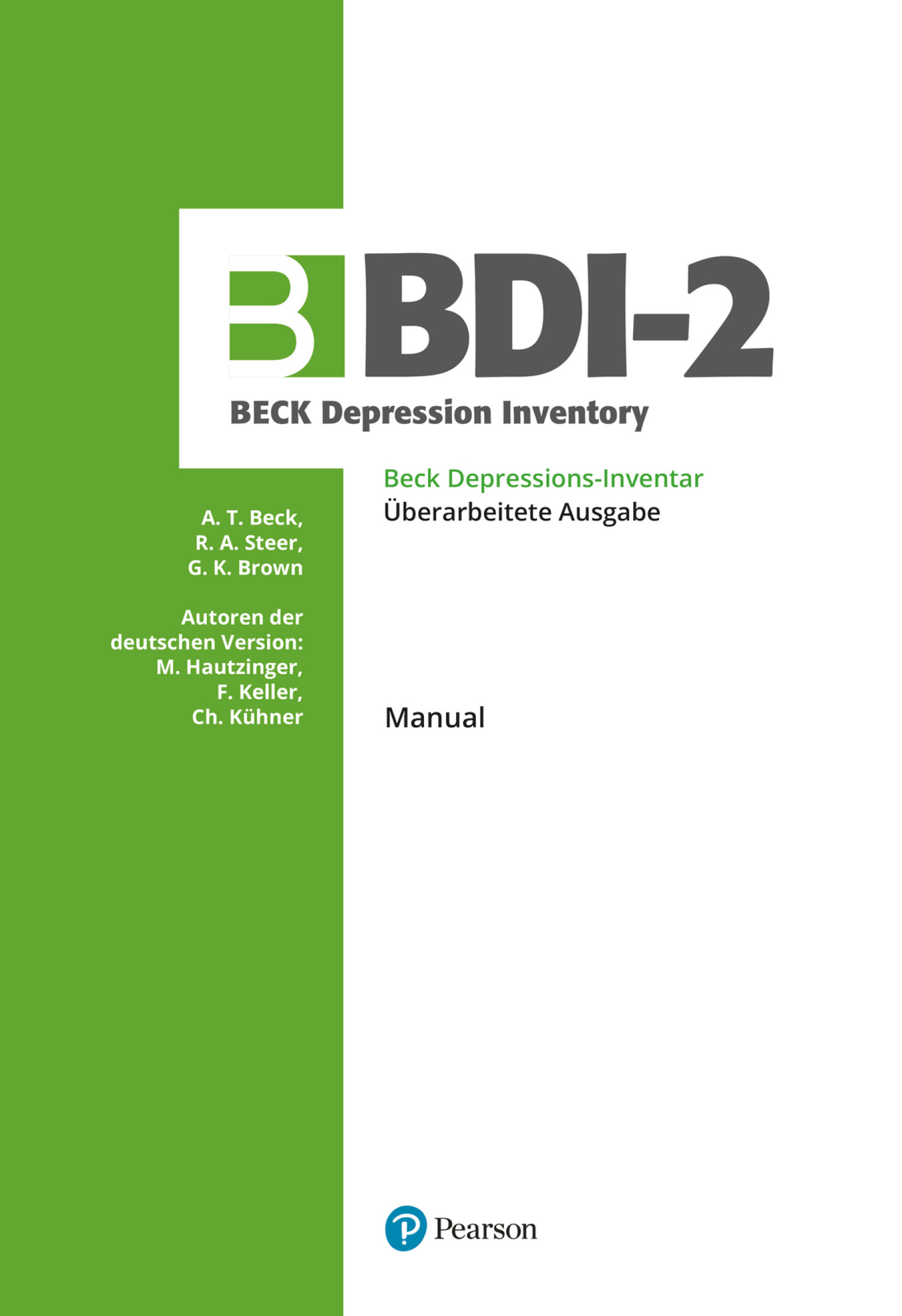 BDI-II - Beck-Depressions-Inventar Revision – Hogrefe Verlag