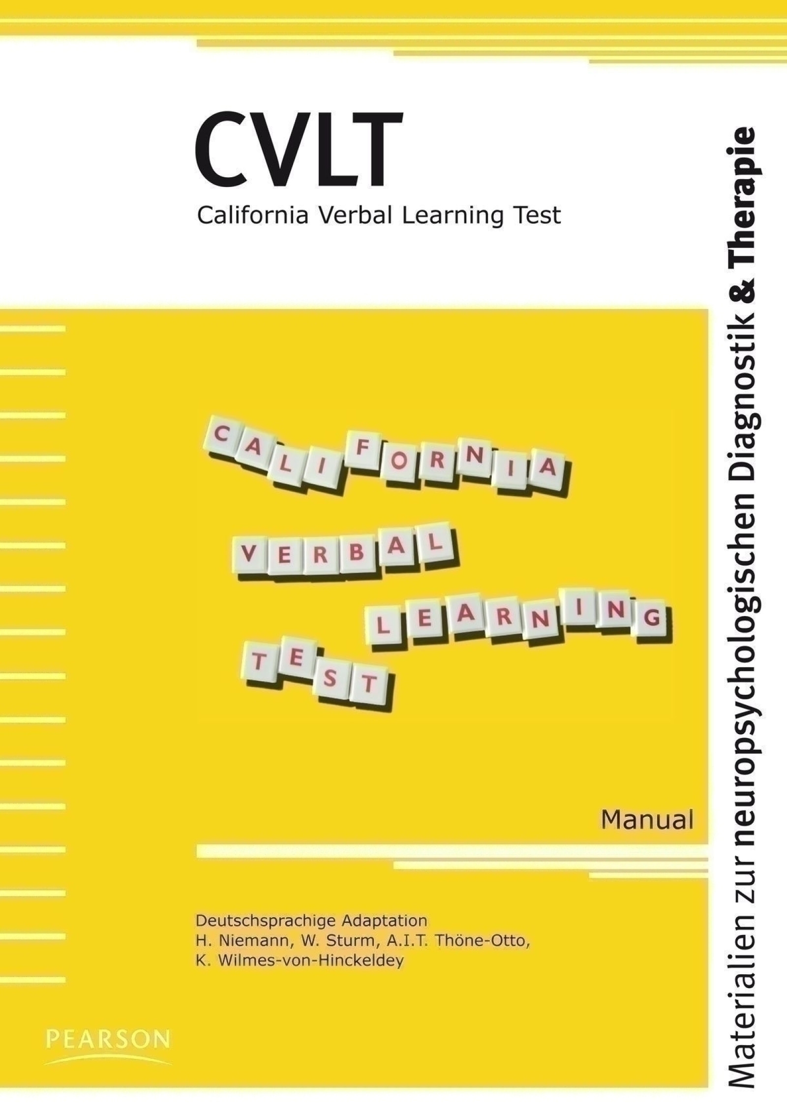 CVLT - California Verbal Learning Test | Testzentrale
